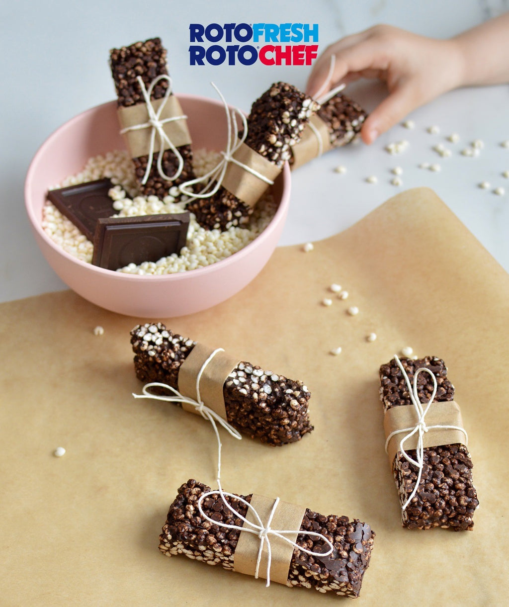 Rice crisps choco bars – Biocasa