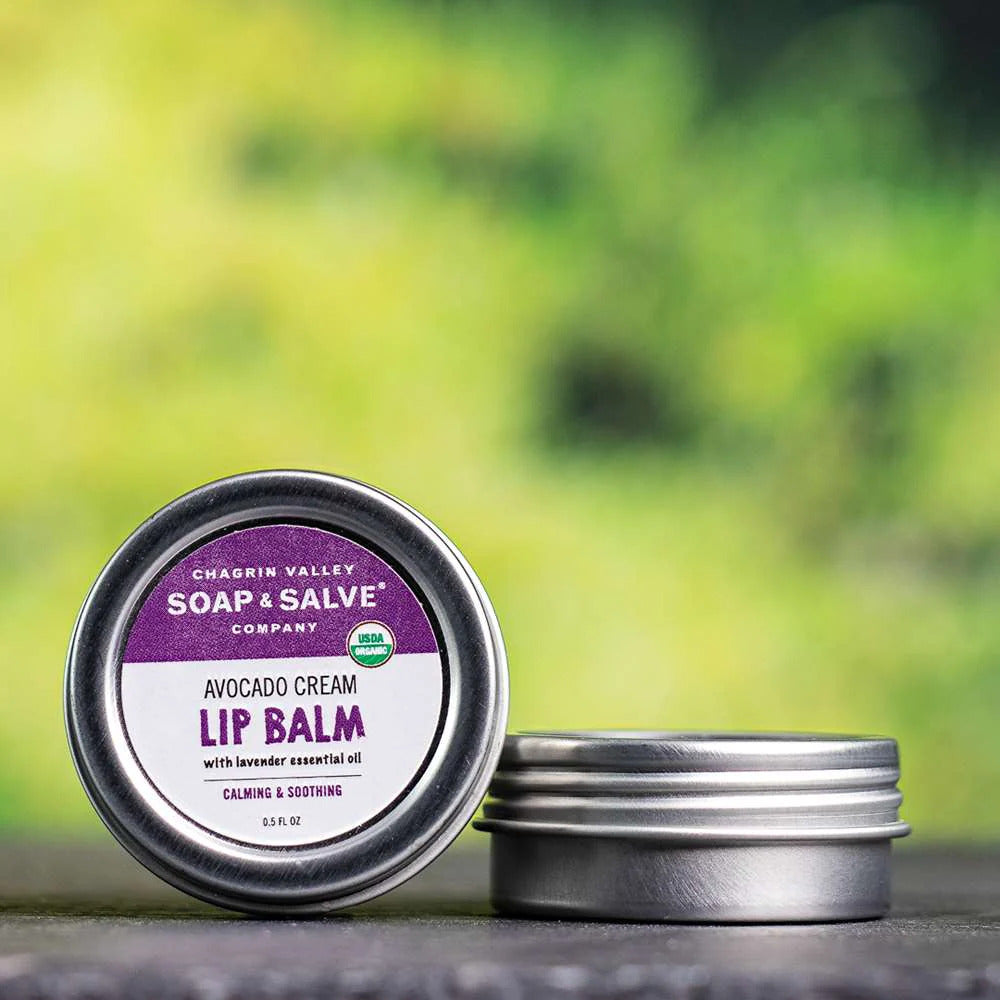 Organic Lip Balm - Avocado Cream Lavender – Biocasa